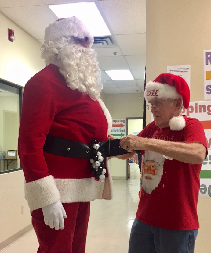 Volunteers Cash Donations Hats Gloves Helpers | Santa's Cause